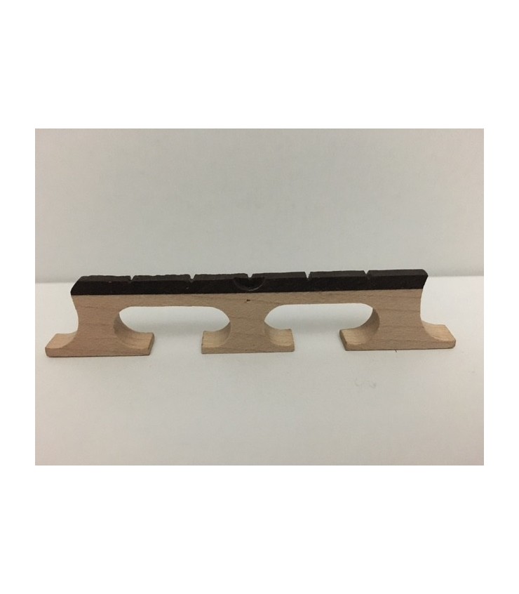 5/8 Maple Banjo Bridge | Compensated 3rd string | Better Intonation