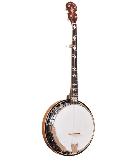 Gold Tone OB-300 | Tree of Life Inlay | Gold Plated Banjo | Engraved