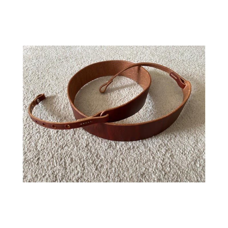 High Quality Leather Banjo Strap | For Banjos with Resonators | USA