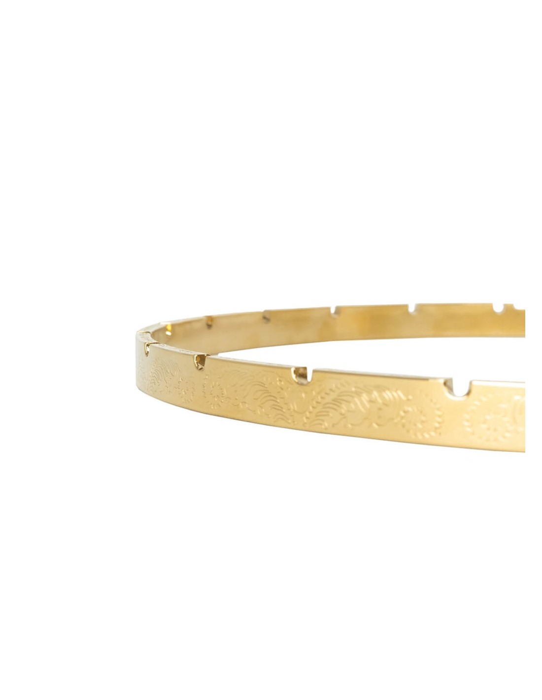 Engraved Tension Hoops for Banjo | 11" | Standard 24 Bracket | Notched