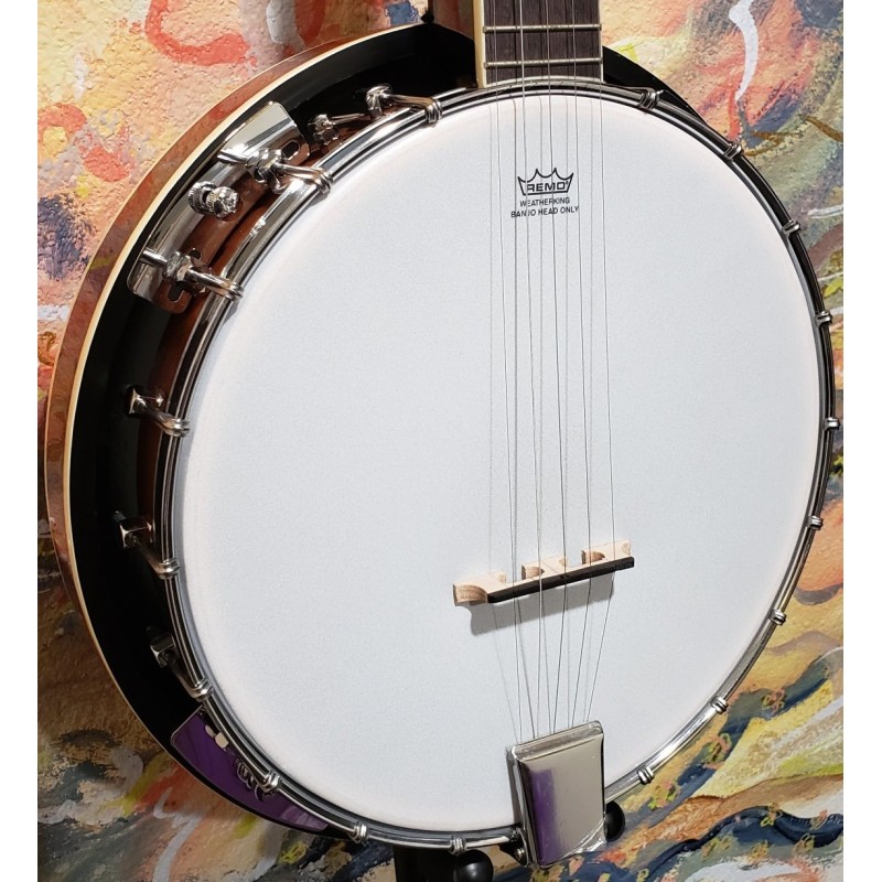 Morgan Monroe RT-B18 Banjo with Resonator | Free case | Free Book